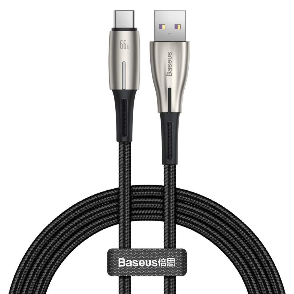 BASEUS CABLE WATER SERIES FOR TYPE-C 66W 1M – Baseus Baku Shop